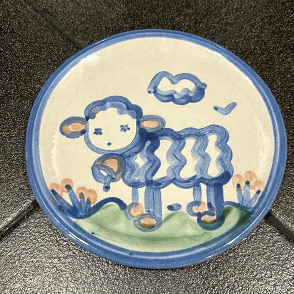 MA Hadley | Dining | Vintage M A Hadley 6 Lamb Plate Signed | Poshmark